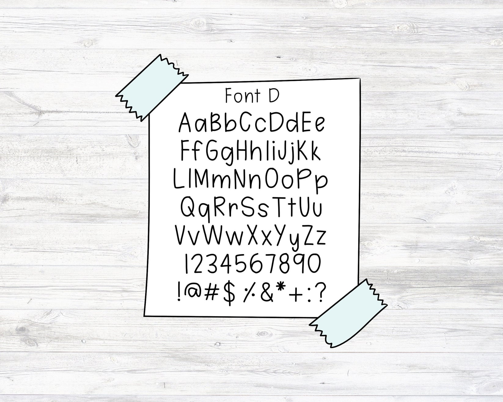 Personalized Script Planner Stickers with Your Custom Text, Custom Tex ...